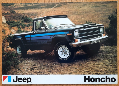 1979 JEEP HONCHO car sales brochure from UK | eBay