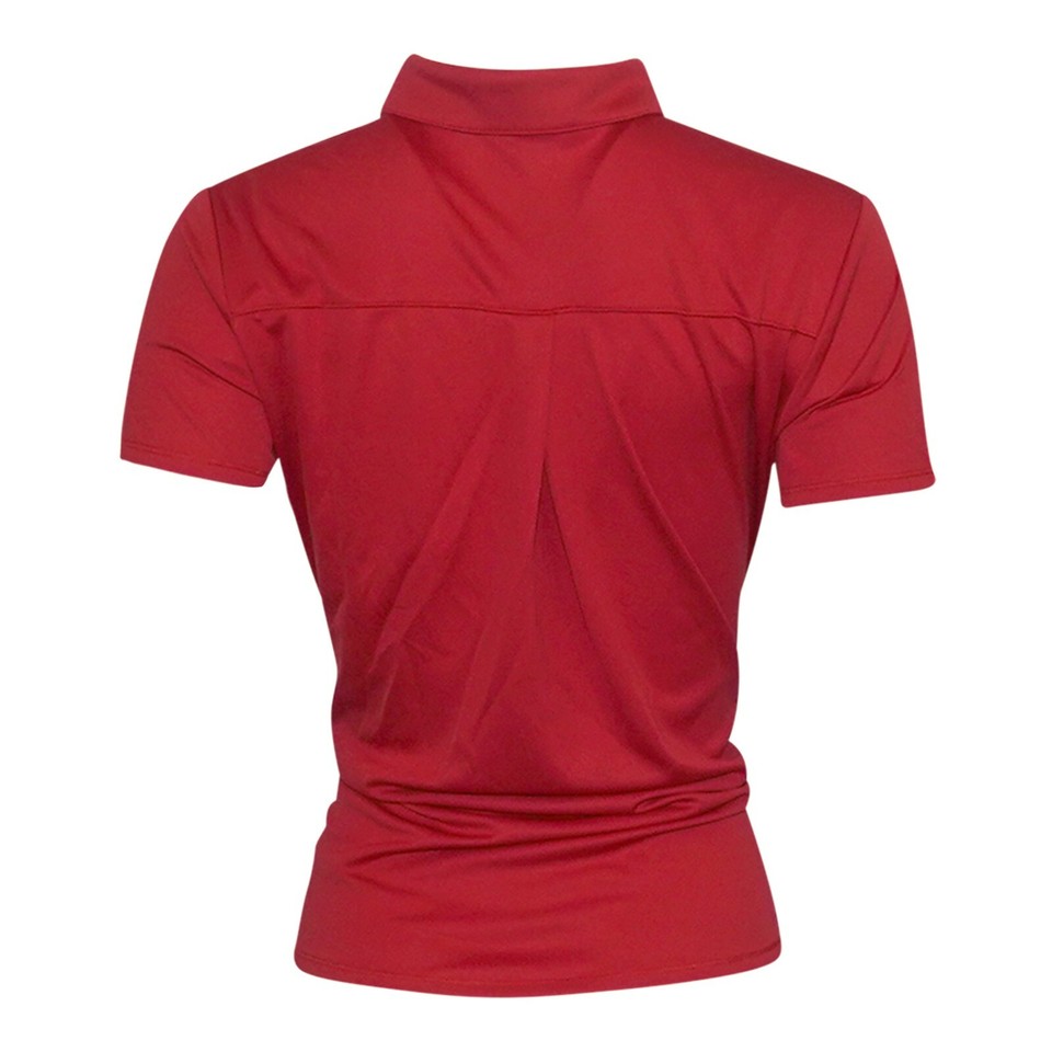 Adidas Women's Red Performance Polo Shirt | eBay