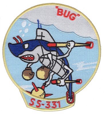 USS Bugara SS-331 Diesel Electric Submarine Patch | eBay