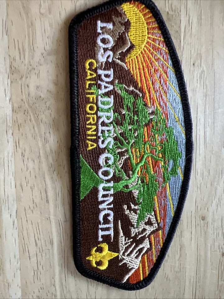 Vintage Boy Scouts LOS PADRES COUNCIL California Boy Scouts Shoulder ...