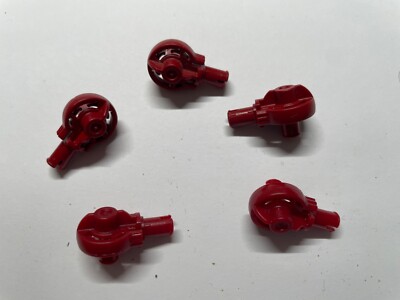 Lego 5 x dk red / rouge fonce Rotation Joint Ball Loop 8102 8772 8784 ...