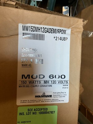 Holophane MOD 600 Module 150 Watt - Industrial Lighting - Lot of 4 | eBay