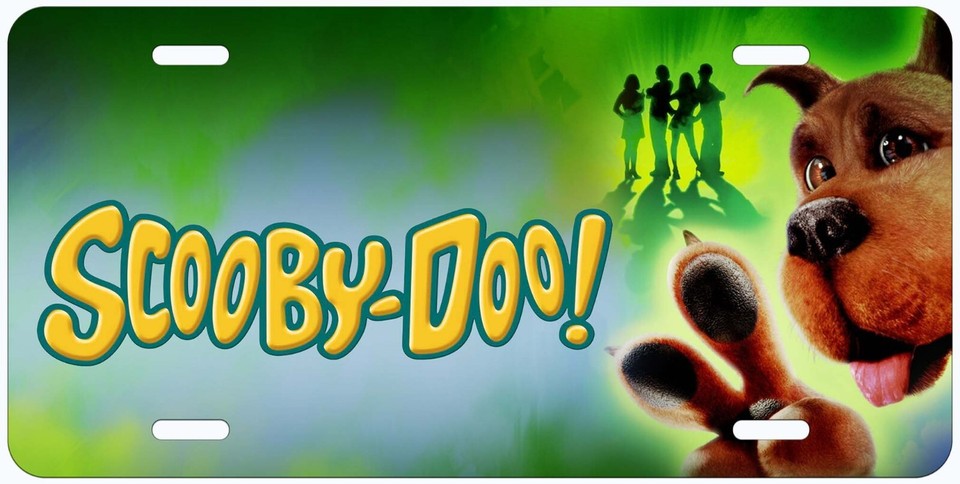Scooby Doo Novelty Auto Car License Plate | eBay