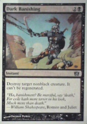 Dark Banishing - 8th Edition: #123, Magic: The Gathering Nm R43 | eBay