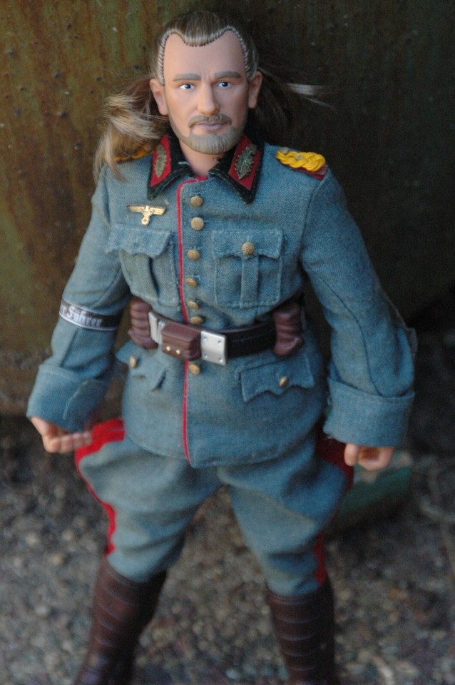 WW2 German General Wehrmacht Qui Gon 12 Inch 1/6 Scale Custom Action ...