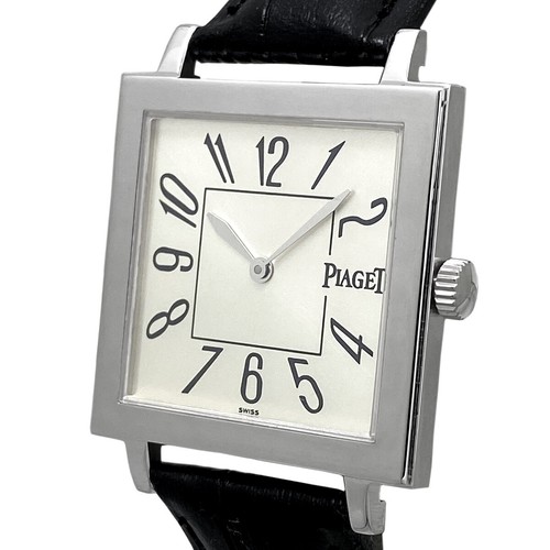 Piaget Altiplano K18WG 18K 750 50930 Silver Dial watch men TO185343 | eBay