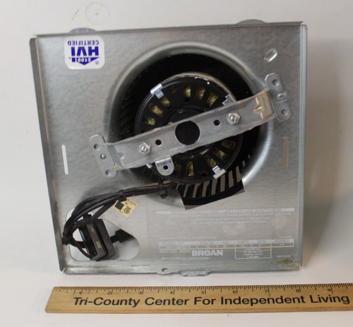 Broan Exhaust Fan Model 2684F-A/80RDF-A 120V 60HZ 0.5A CFM80 Sones 2.5 ...