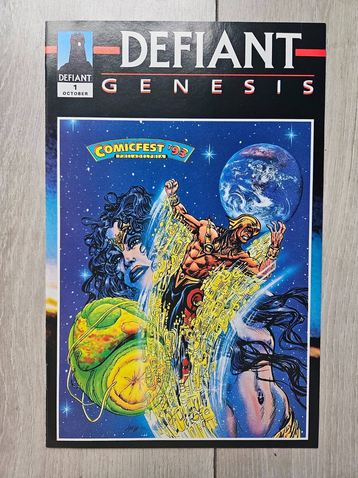 Defiant #1 Genesis Comics 1993 NM High Grade from Comic Fest '93 | eBay