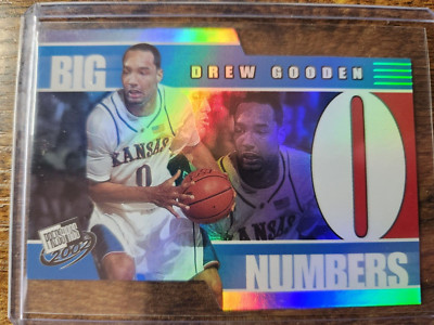 2002 Press Pass Drew Gooden Big Numbers Rookie RC Die-Cut Insert #BN 11 ...