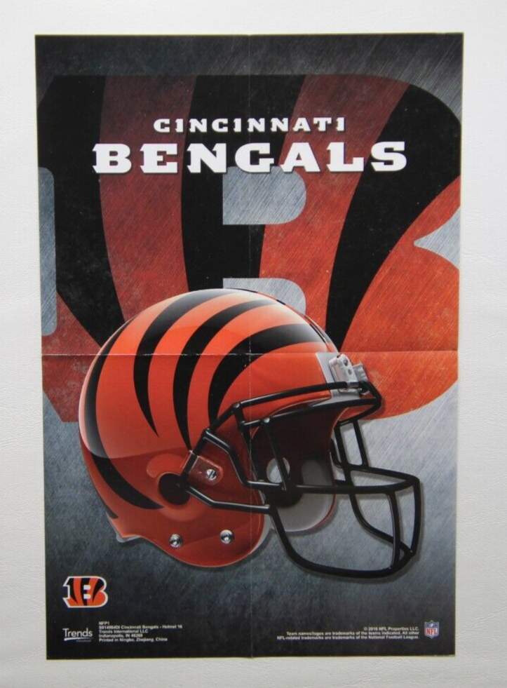 NFL Football Team CINCINNATI BENGALS Vending Machine Mini Poster 6"x9 ...