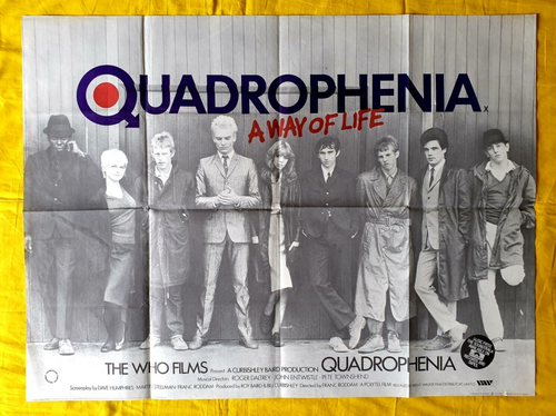QUADROPHENIA 1979 ORIGINAL UK QUAD POSTER 30 X 40 '' | eBay UK