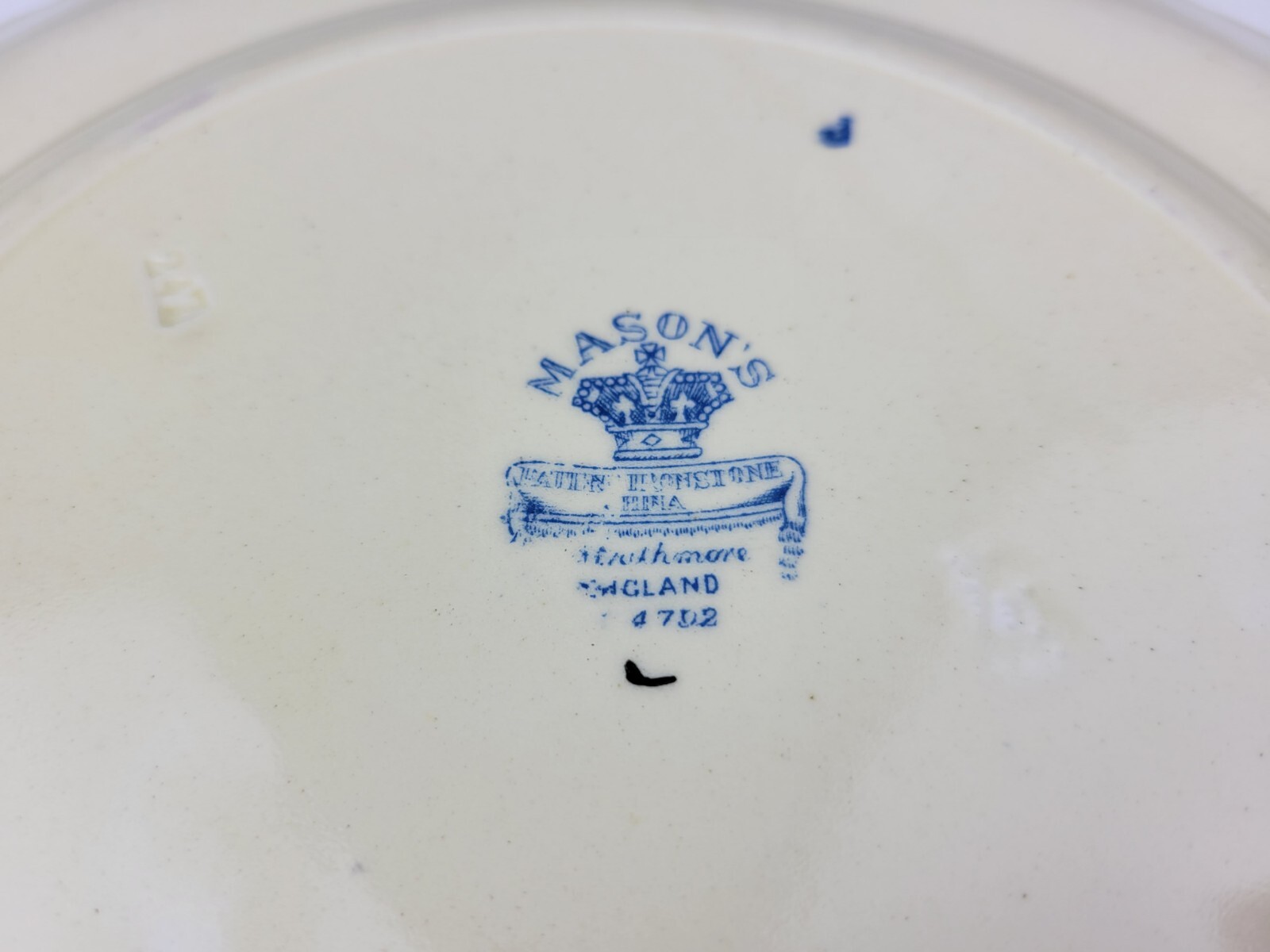 Mason's Patent Ironstone China Strathmore England Set of 7 Saucers 2 ...