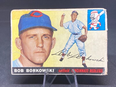 1955 Topps Baseball Card Bob Borkowski #74 AM | eBay