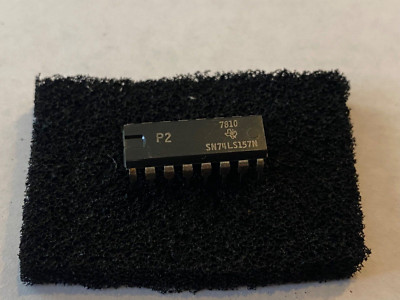 Texas Instruments SN74LS157N quad 2-to-1 line data selector multiplexer ...