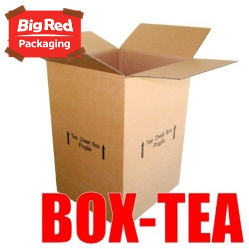 10x Tea Chest Moving Box 430x400x600mm Cardboard Carton Removalist | eBay