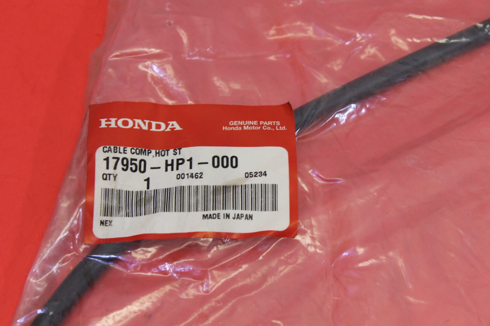 NEW HONDA CABLE, HOT STARTER 17950-HP1-000 | eBay