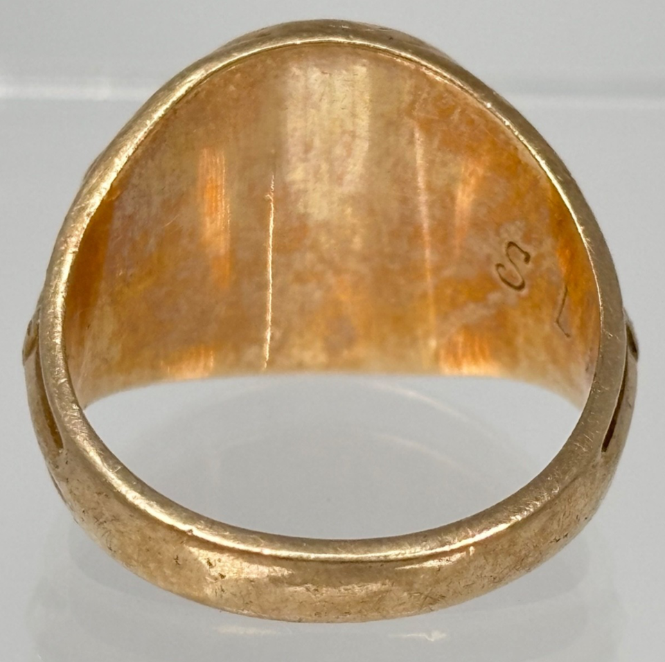 1971 North Penn High School Class Ring Sz 5 Herff Jones 10K Yellow Gold ...