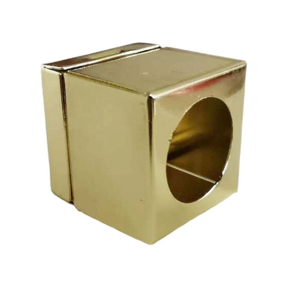 Aluminum Chalk Case Portable Chalk Clip Compact Cube Shape Rust ...