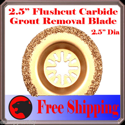 Carbide Grout Remover Oscillating Multi Tool Blade Disc For Grout line ...