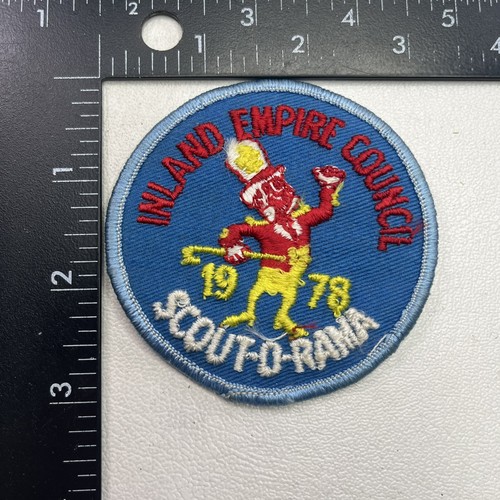 Vtg 1978 Circus Ringmaster CA Inland Empire Council SCOUT-O-RAMA Patch ...