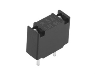 Daito LM50 Micro Fuse 5A Black Square 2-pin 48V AC/DC | eBay