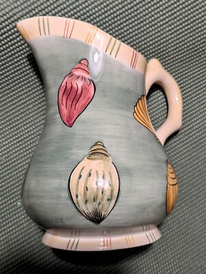 Kitchen Creations Seashell Water Pitcher | eBay