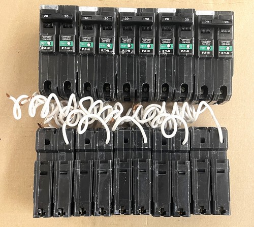 BRL220CAF EATON 2 POLE 20 AMP COMBINATION AFCI/GFCI CIRCUIT BREAKER | eBay