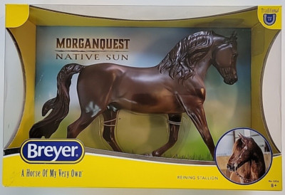 Breyer #1856 MorganQuest Native Sun Morgan World Champion Reining ...