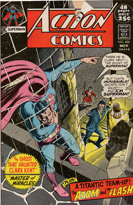 Superman Action Comics 406 DC 1971 VG Curt Swan Headless Ghost Flash ...