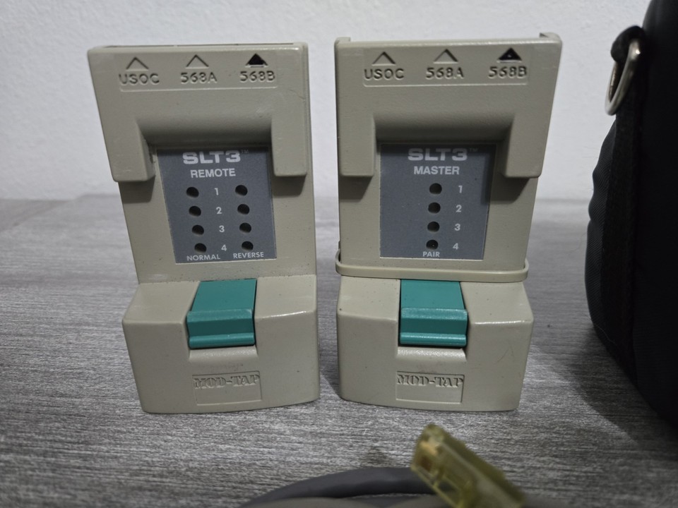 Mod-Tap SLT3 Cable Tester Includes Master And Remote With Cables And ...
