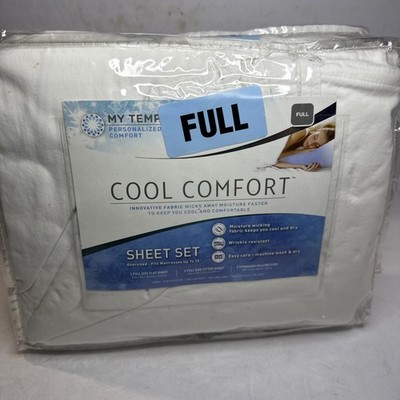 My Temp Cool Sheets Set Full | eBay