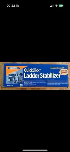 Werner AC78 Quickclick Aluminum Ladder Stabilizer for sale online | eBay