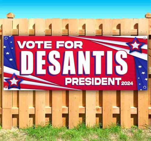 VOTE DESANTIS 2024 Banner Advertising Vinyl Flag Sign Many Sizes ...