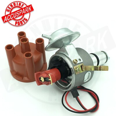 SVDA 034 Vacuum/Centrifugal Distributor for VW Beetle, Bug, Bus, Thing ...