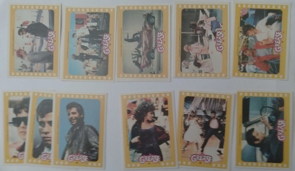 1978 Topps Grease S2 66 card and 11 sticker sets. Most cards are ...