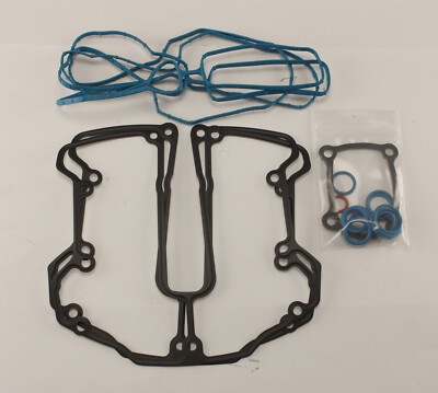 ULTIMA M8 HARLEY ROCKER BOX COVER GASKET KIT 17030-17 TOURING SOFTAIL ...