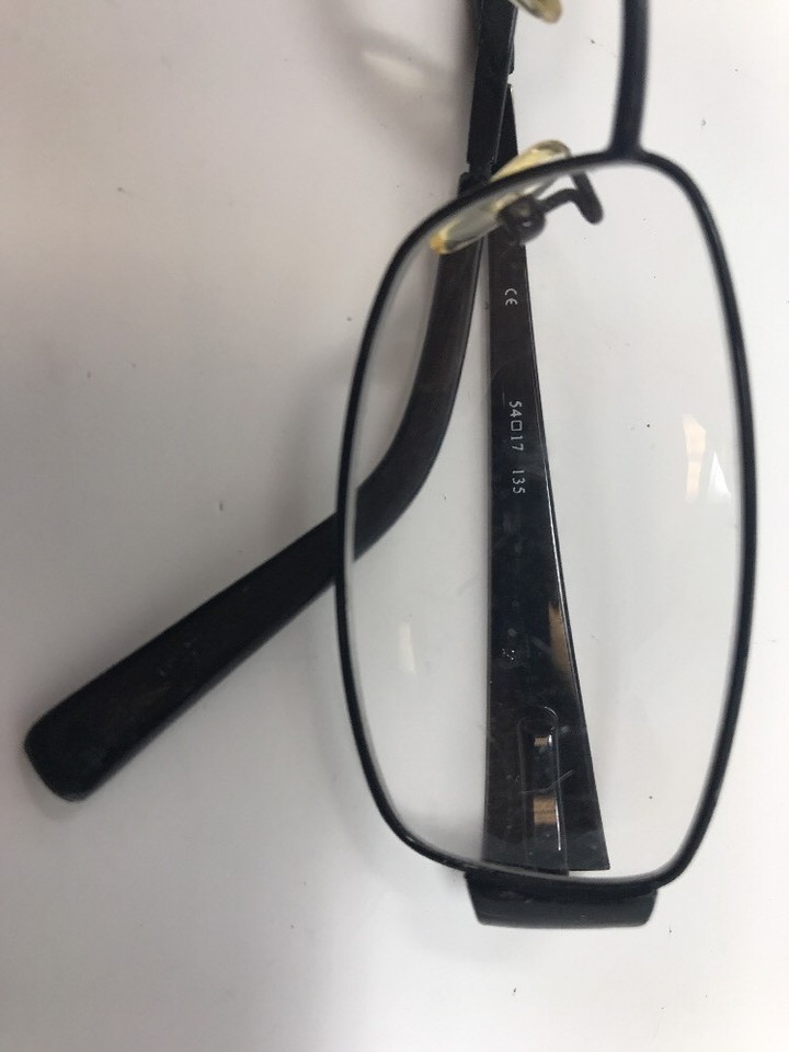 Dereon Eyeglasses DAF904 001 54-17-135 Black/Rhinestone MN50 | eBay