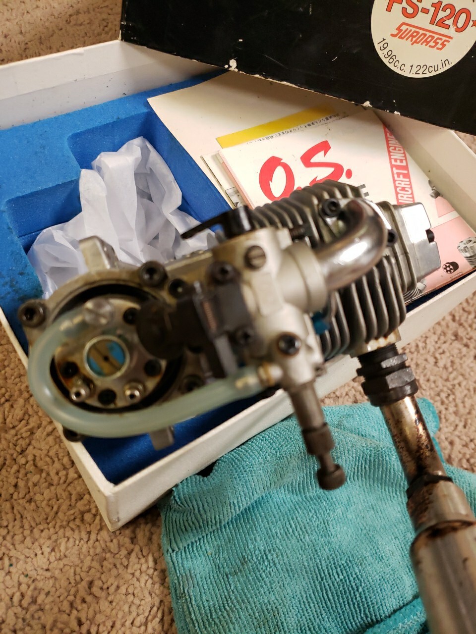 OS Engine - OS Surpass FS-120 - OS FS 120 with pump - Nice | eBay