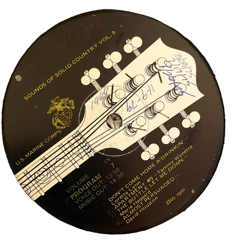 #9 7/8 MARV BROOKS HOSTS USMC SOLID GOLD COUNTRY: LORETTA LYNN, TAMMY ...