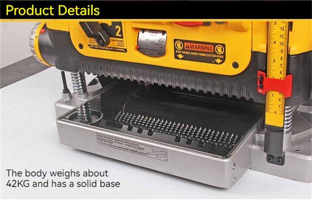 DW735Multi-Functional Small Electric Planer Planing Machine Flat Planer ...