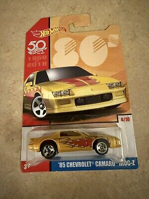 2018 Hot Wheels Target Decades ‘85 Chevrolet Camaro IROC-Z Yellow Car 1 ...
