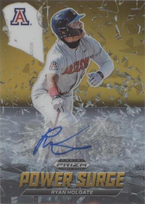 2021 Panini Prizm Draft Picks - Power Surge Ryan Holgate #PS-RH Gold ...