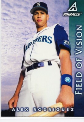 1997 Pinnacle Baseball Card #182 Alex Rodriguez Field of Vision Seattle ...