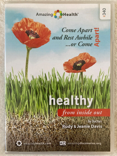 Amazing Discoveries DVD - Come Apart & Rest Awhile by Drs Rudy & Jeanie ...