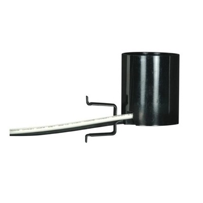 Snap-In Double Spring Clip - 12" B/W Leads 150C - 1-1/2" Height - 1-1/4 ...
