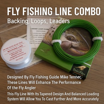 Fly Fishing Line ComboFly Fishing Line Combo Backing,Leaders,Floating ...
