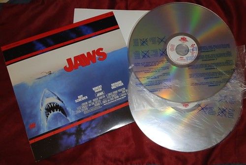 JAWS Letterboxed Extended Play Edition Laserdisc Laser Disc Near Mint ...