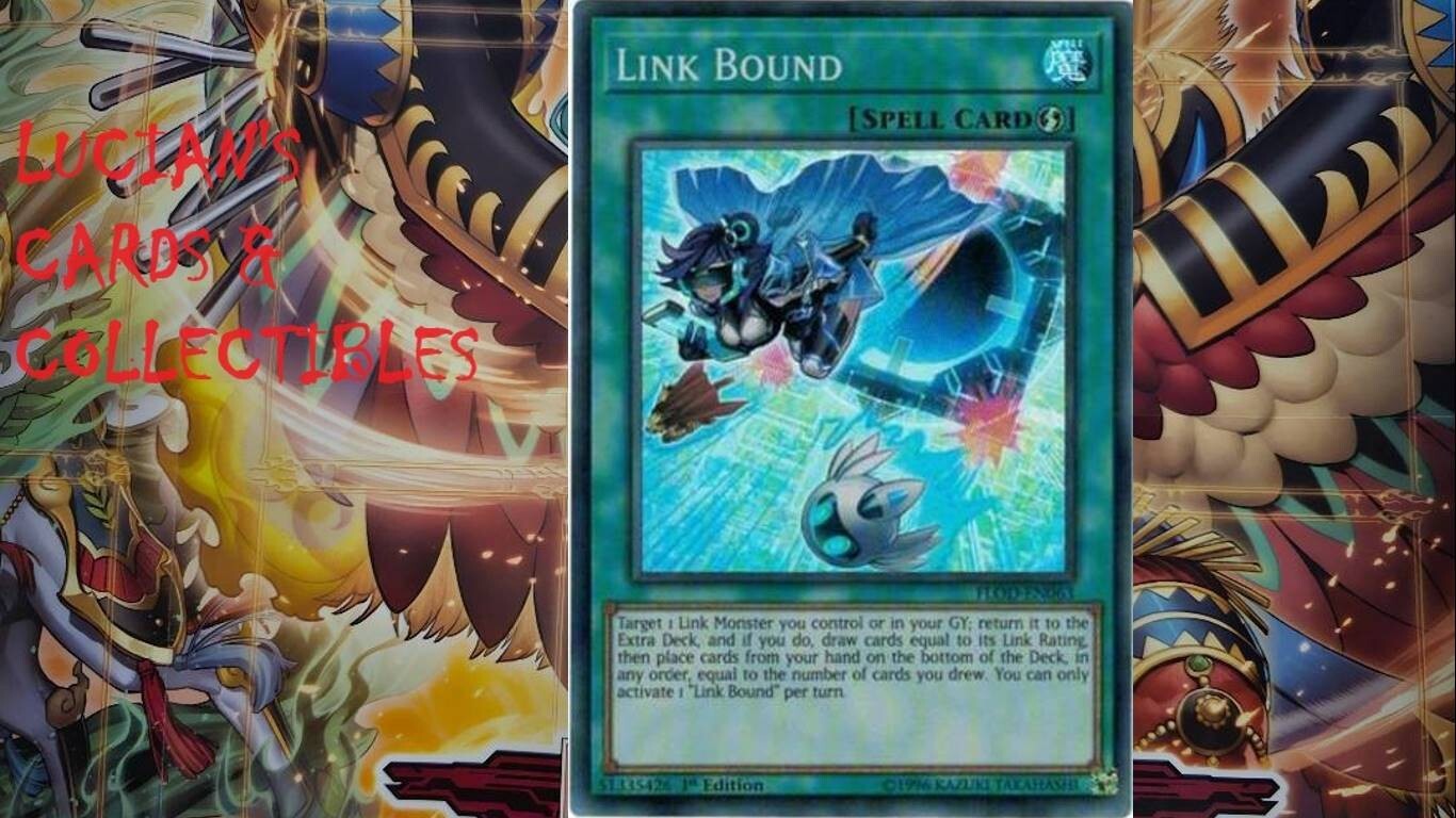 A457 YUGIOH SPELL CARD LINK BOUND FLOD-EN063 | eBay