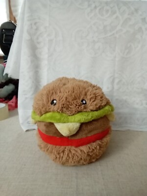 Squishable Mini Comfort Food Hamburger Cheeseburger Plush Toy Pillow 7” | eBay