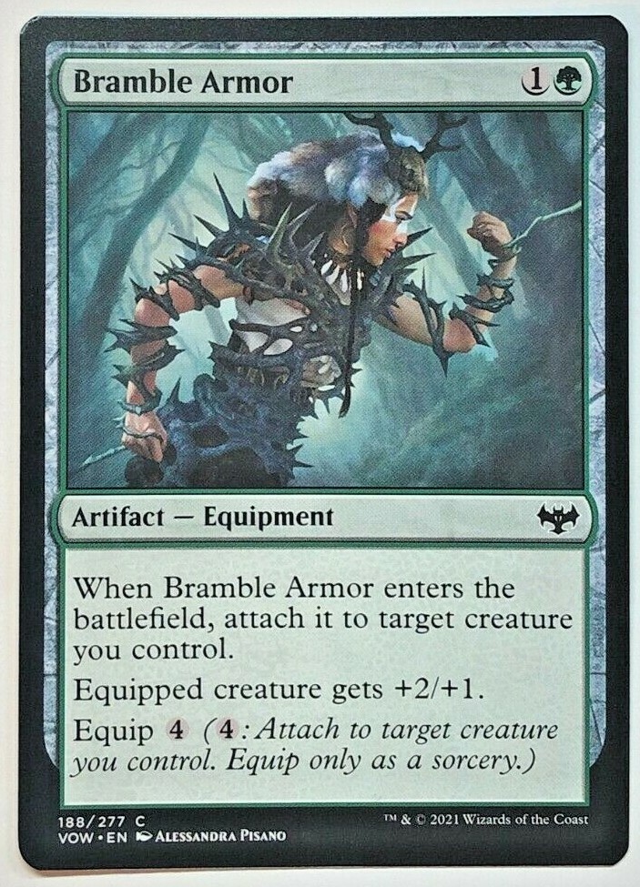 MTG Bramble Armor Innistrad: Crimson Vow 188/277 Common | eBay